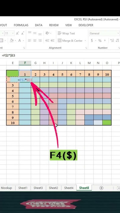 Create Multiple Table In Excel।#Shorts #computertipstrickshindi - YouTube