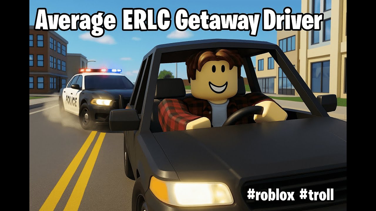 Average ERLC Getaway Driver #roblox #troll - YouTube