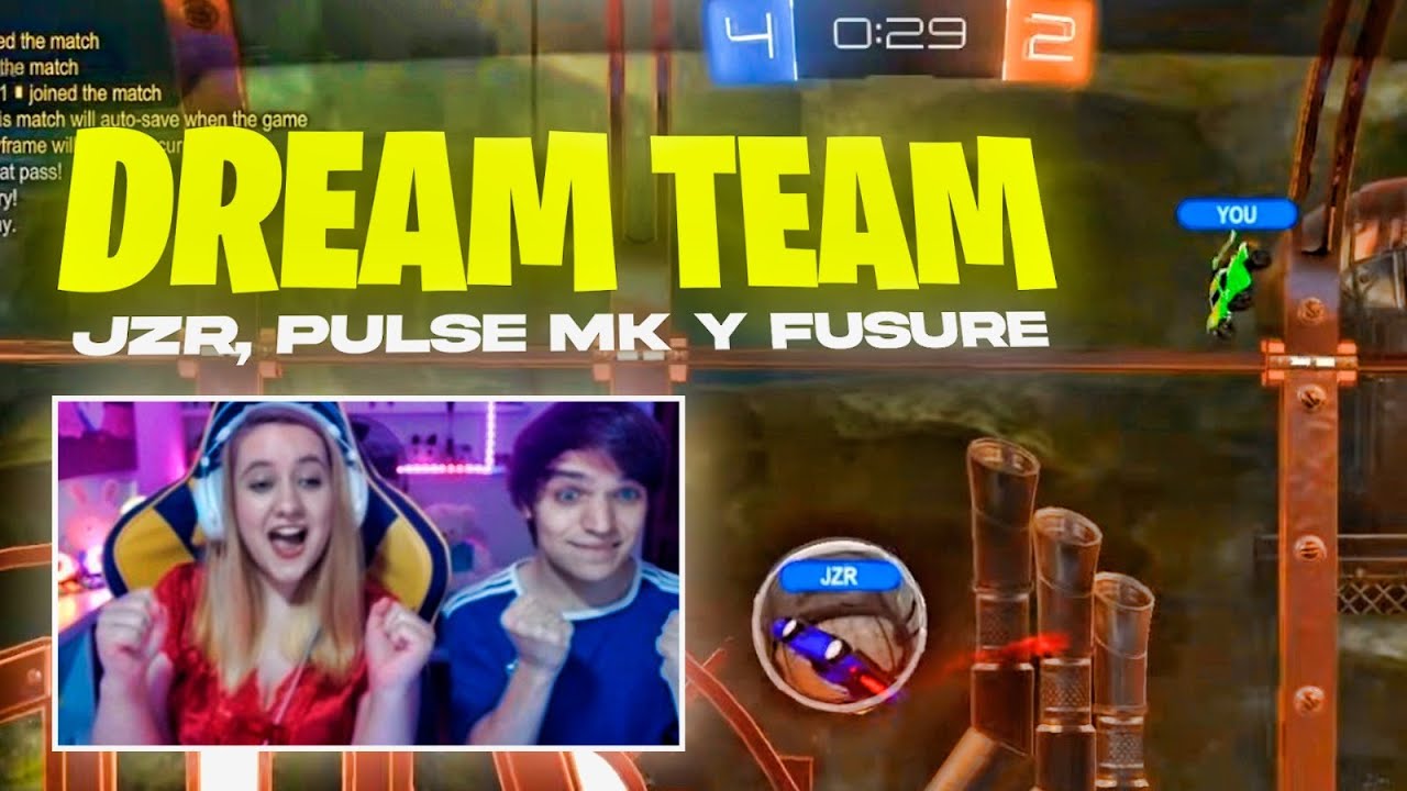 JZR, PULSE MK Y FUSURE, *EL DREAMTEAM* DE FREESTYLE 🏆 | ROCKET LEAGUE ...