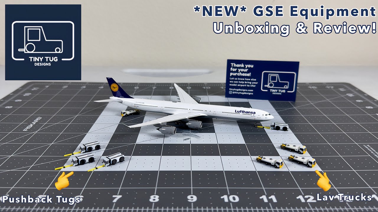 *NEW* Tiny Tug Designs GSE Equipment Unboxing And Review!!! - YouTube