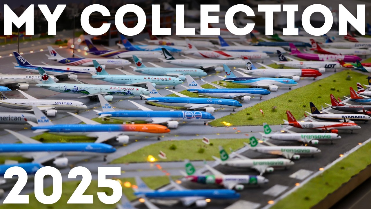 My FULL Aircraft Model Collection 2025 (1:400 Scale) - YouTube
