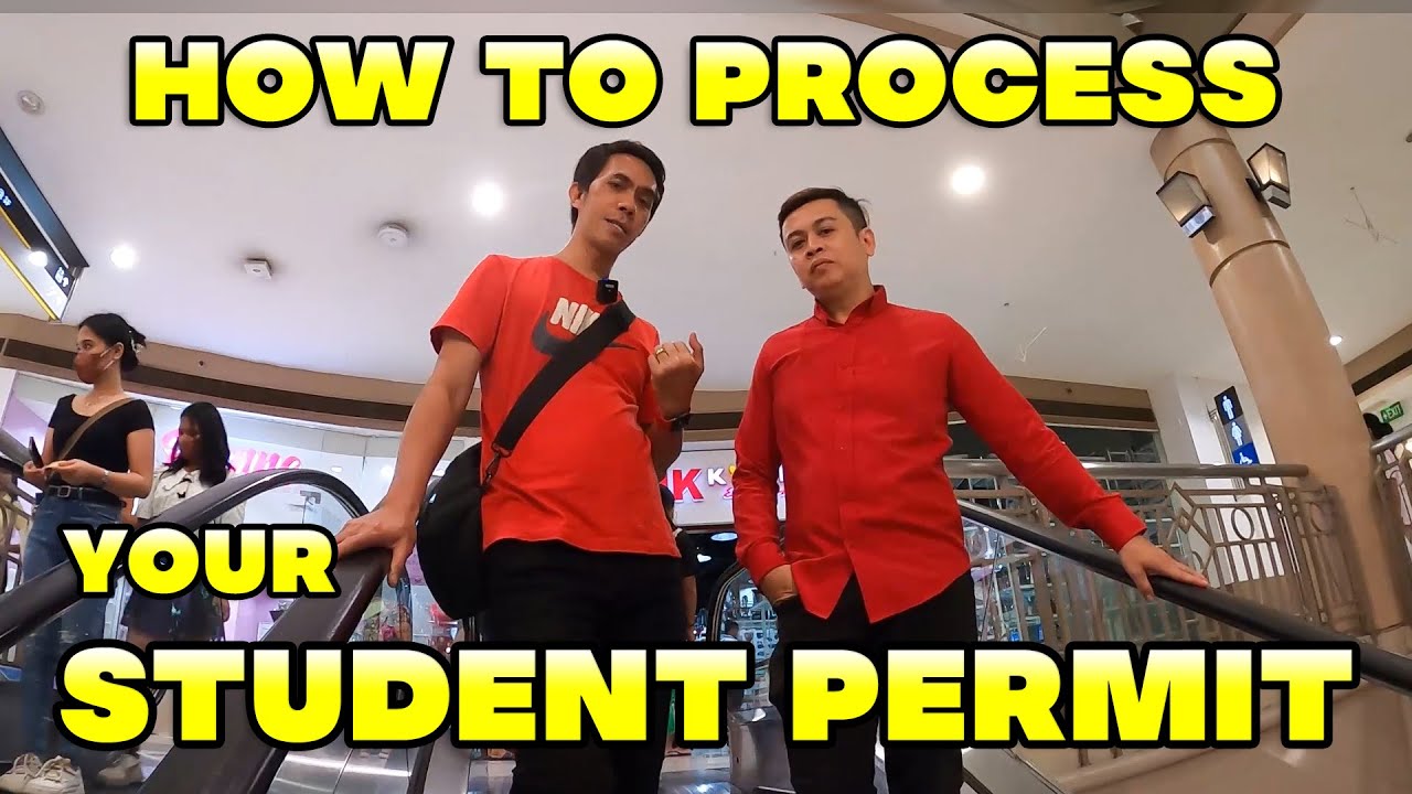 How to Process your Student Permit - YouTube
