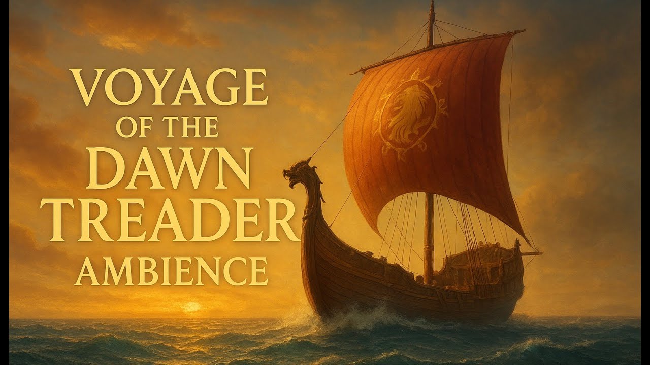Voyage of the Dawn Treader | Narnia Ocean Ambience 🌊⛵ - YouTube