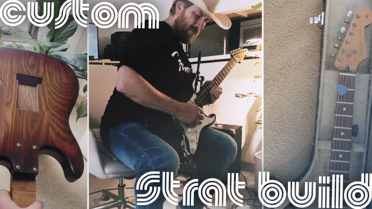Custom Stratocaster Build - Jay Trainer - #psychedelic #blues #rock ...