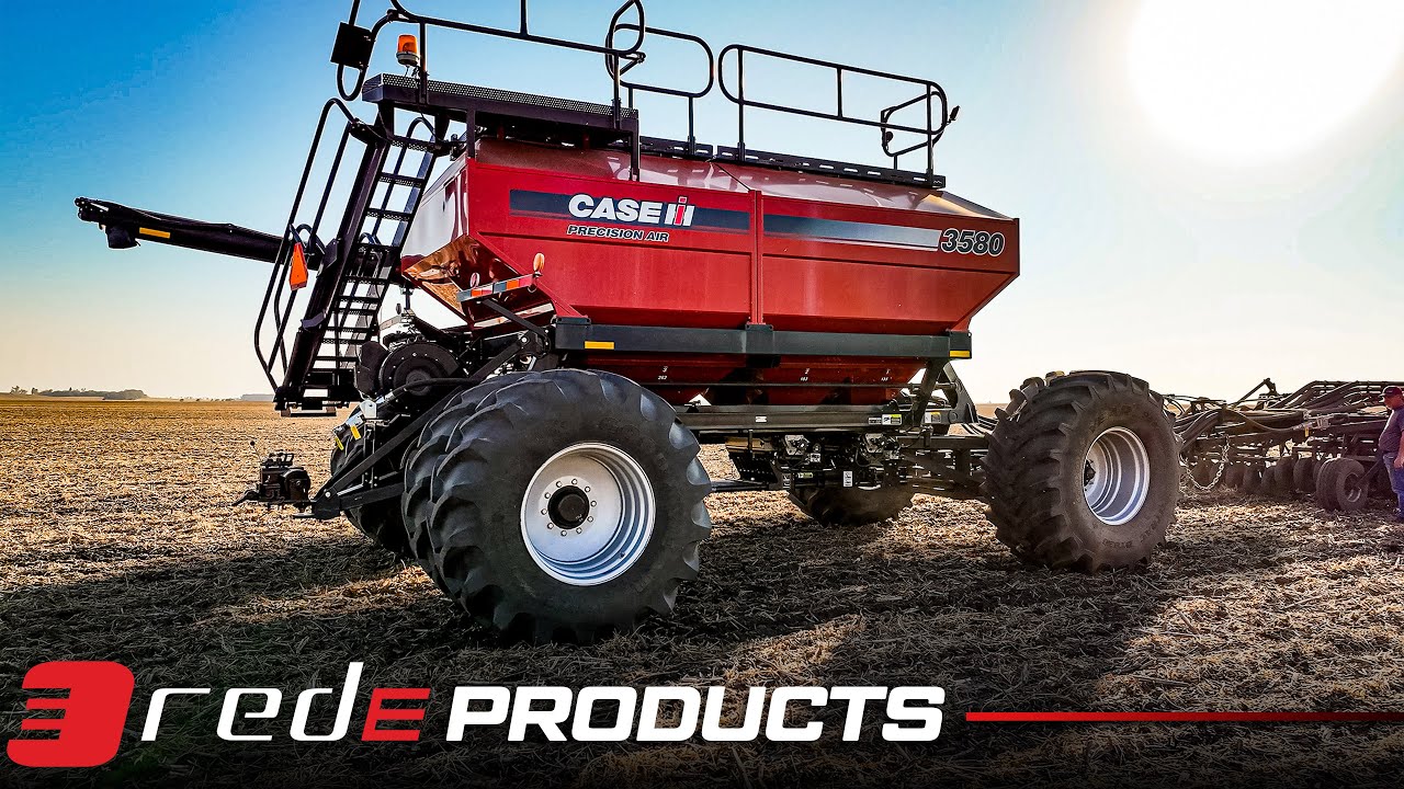 NEW Hydraulic Drive Conversion on a Case IH 3580 Precision Air Cart ...