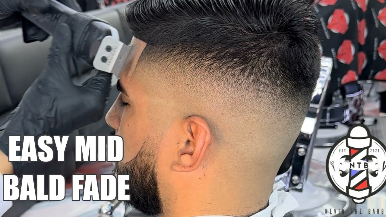 MID FADE COMBOVER HAIRCUT 🔥💈 (Step-by-Step Tutorial) - YouTube