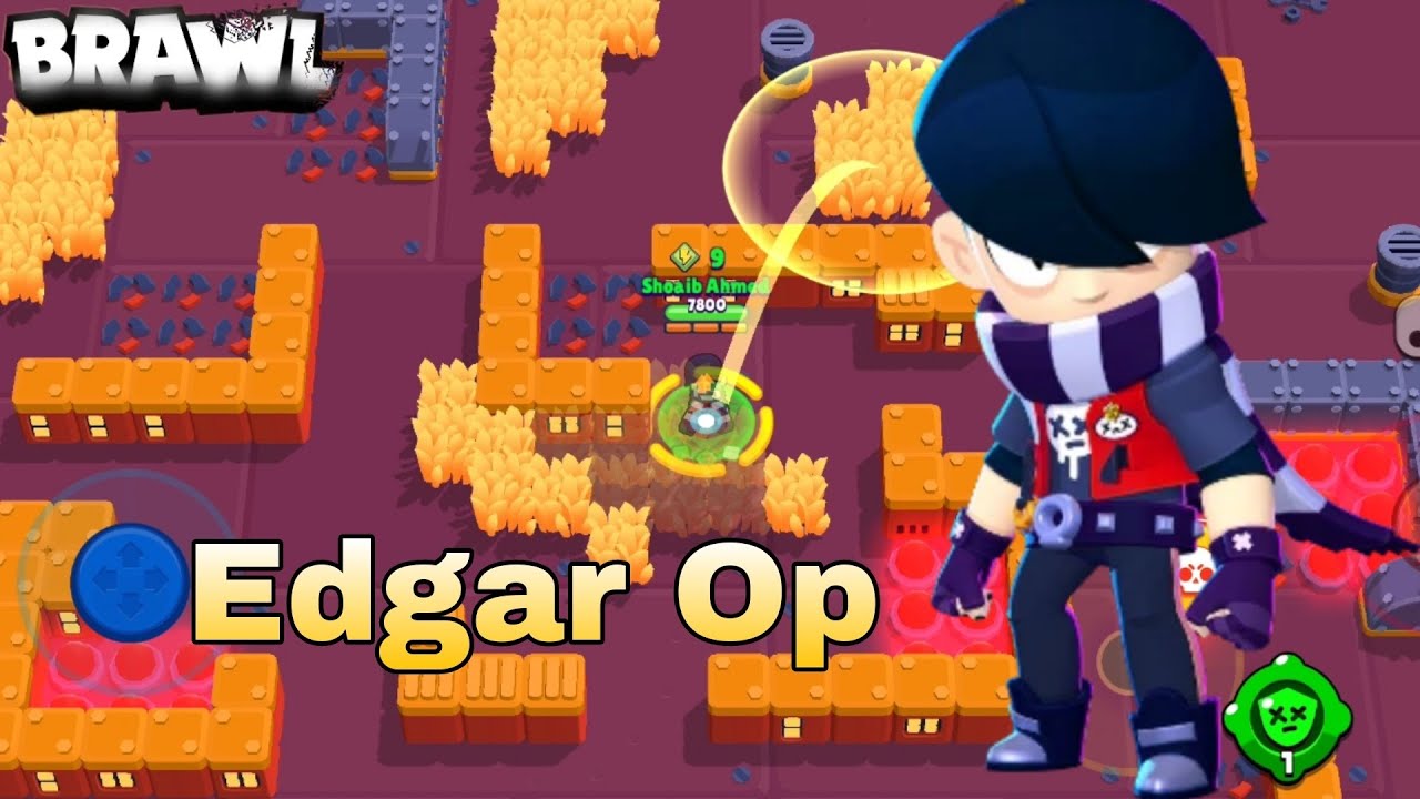 Brawl Stars: EDGAR Solo Showdown+ (iPhone 14 Pro Max Gameplay) #2 - YouTube