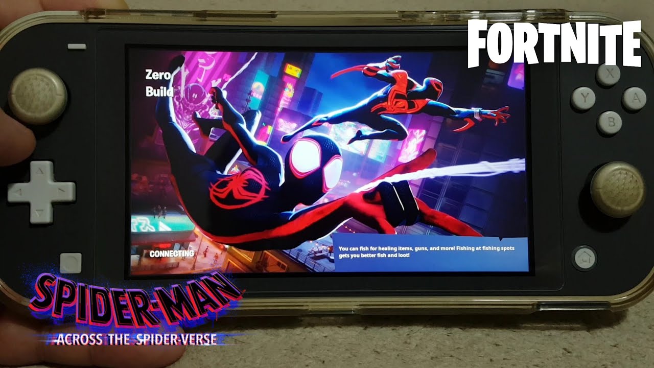Spider-Man Across the Spider-Verse Bundle in Fortnite on Nintendo ...
