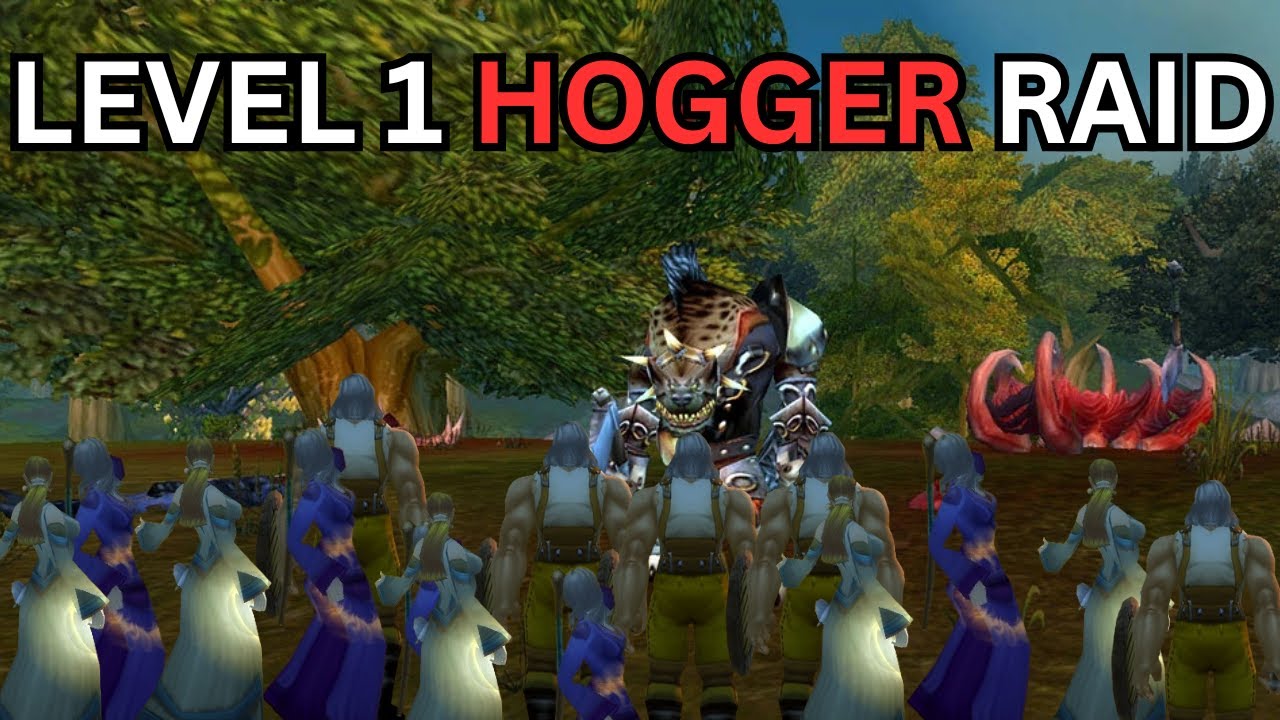 Level 1 Hogger RAID! - 5K Subscribers Special! - YouTube