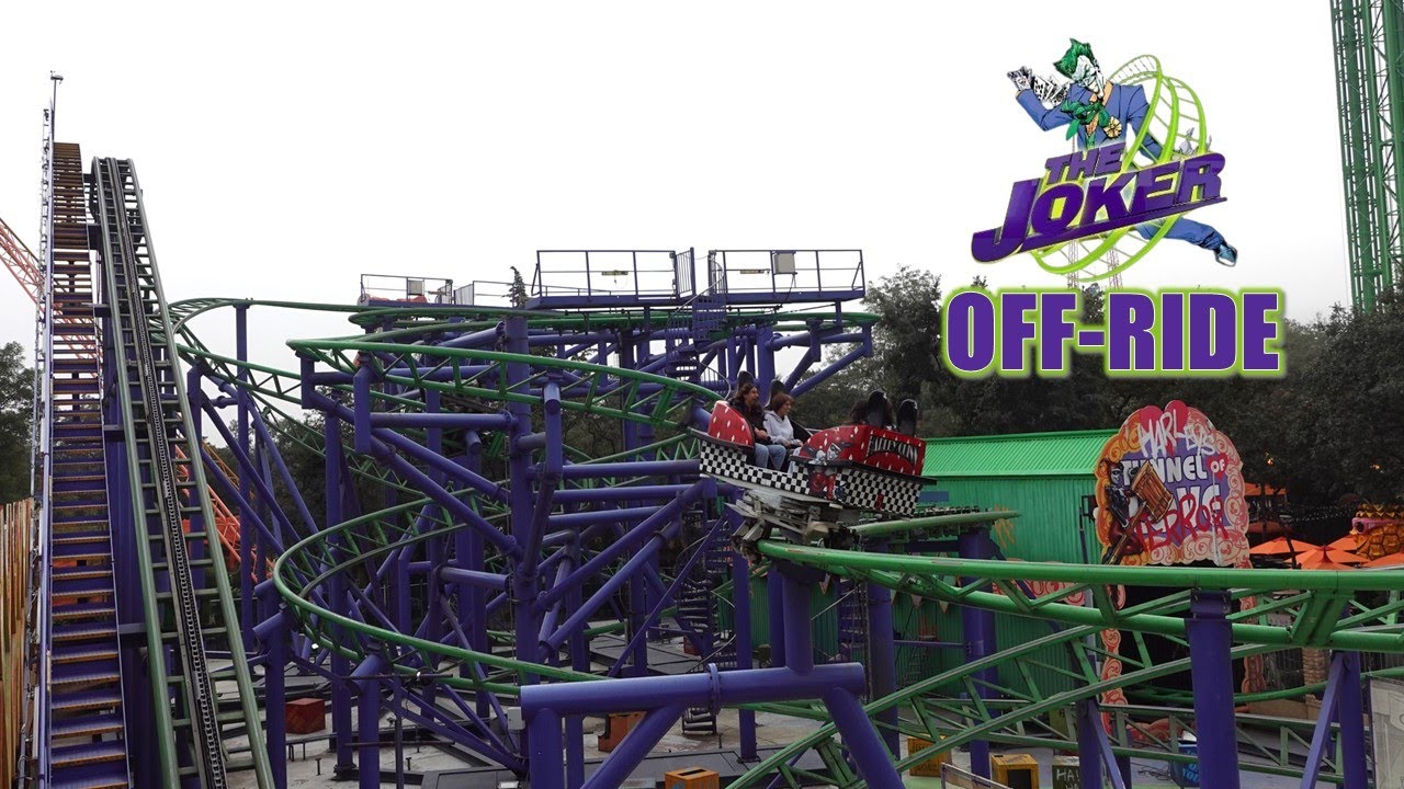 Joker Off-Ride Footage, Six Flags Mexico Gerstlauer Spinning Coaster ...
