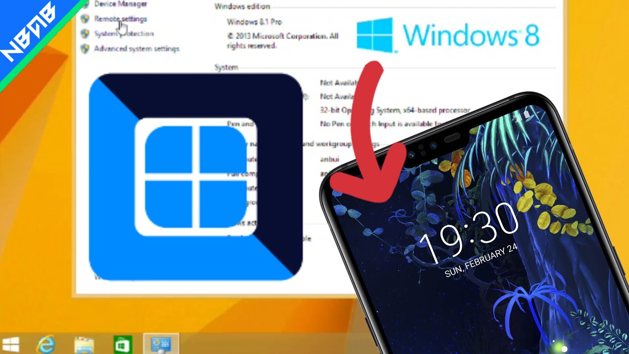 Emulate Windows 8.1 on Android phones with Vectras VM - YouTube