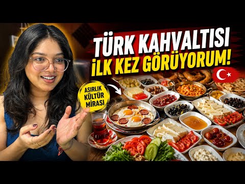 Türk Kahvaltısı İlk Kez Gördüm! 😱 Neden Bu Kadar Ünlü? | Hintli İlk Tepki 🇹🇷