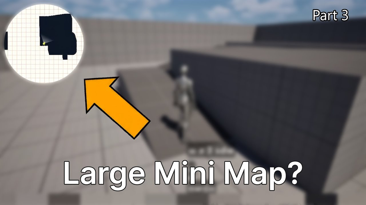 Enlarge Mini Map in UE5 - YouTube