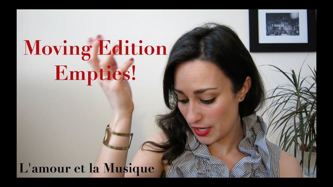 Natural/Non-Toxic Empties #3: The Moving Edition | L'amour et la Musique - YouTube