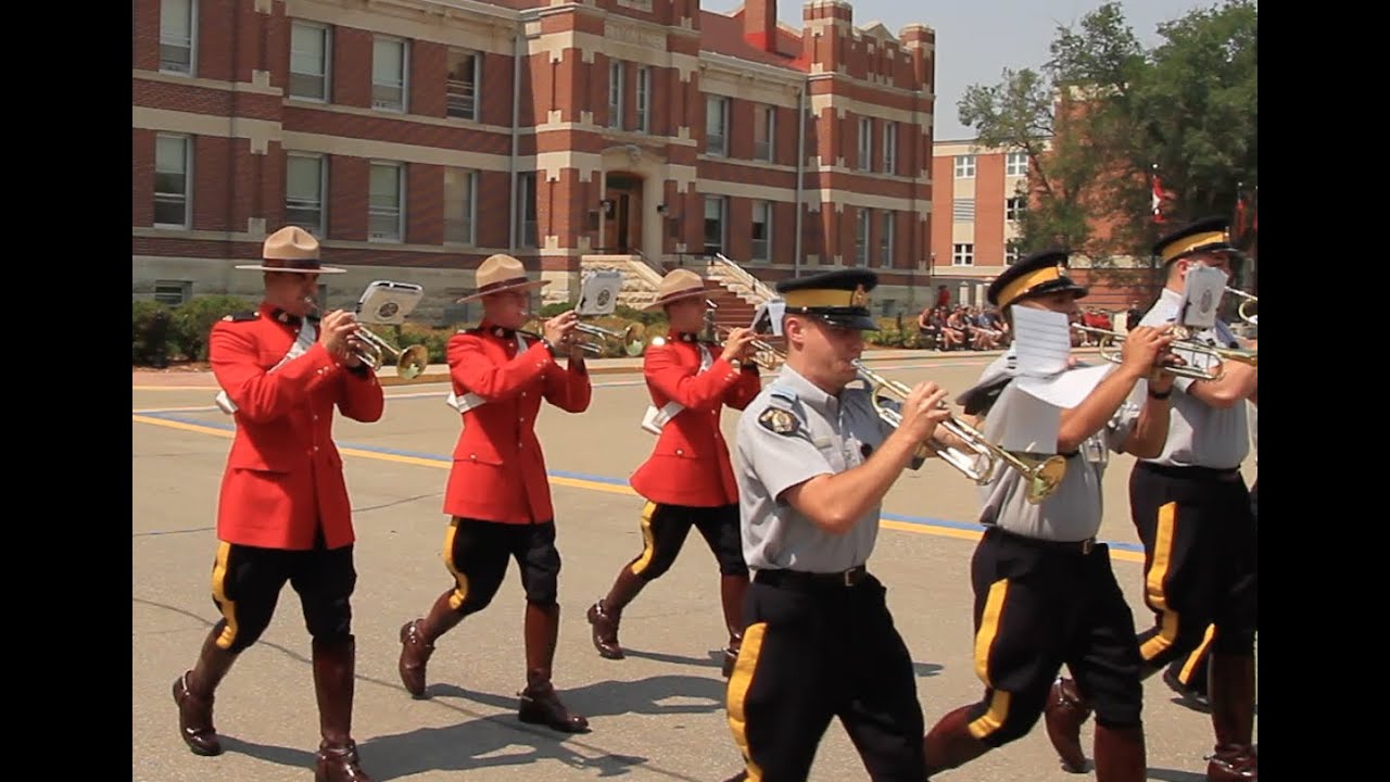 Royal Canadian Mounted Police Graduation March 2017 - YouTube