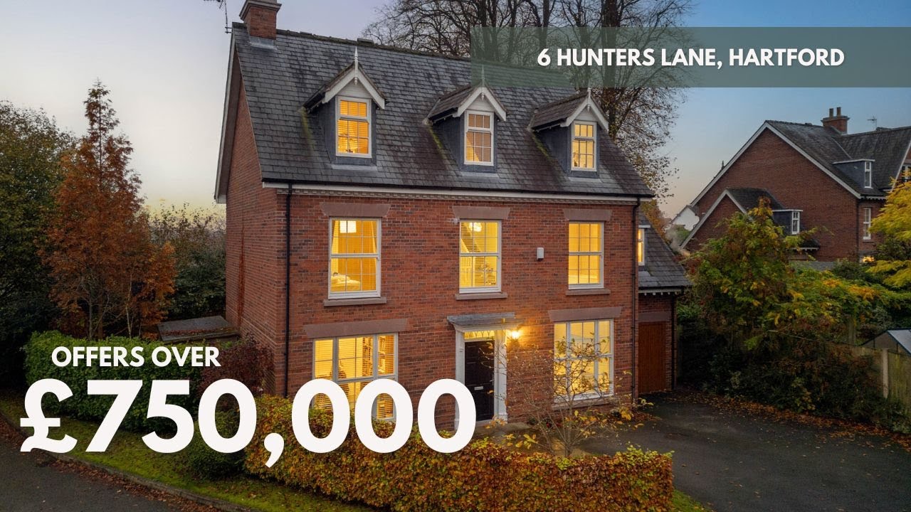 6 Hunters Lane, Hartford CW8 2ZL - YouTube