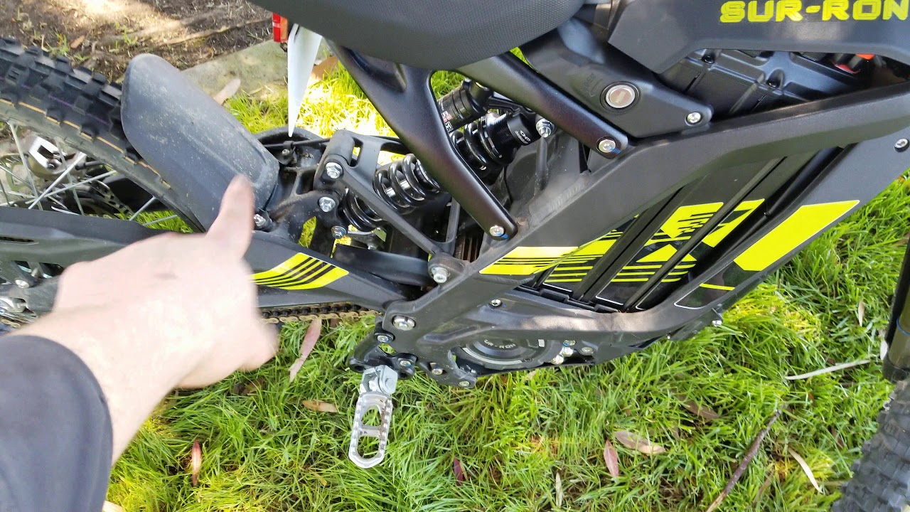 SUR RON X changes.. new VS older surron differences - YouTube