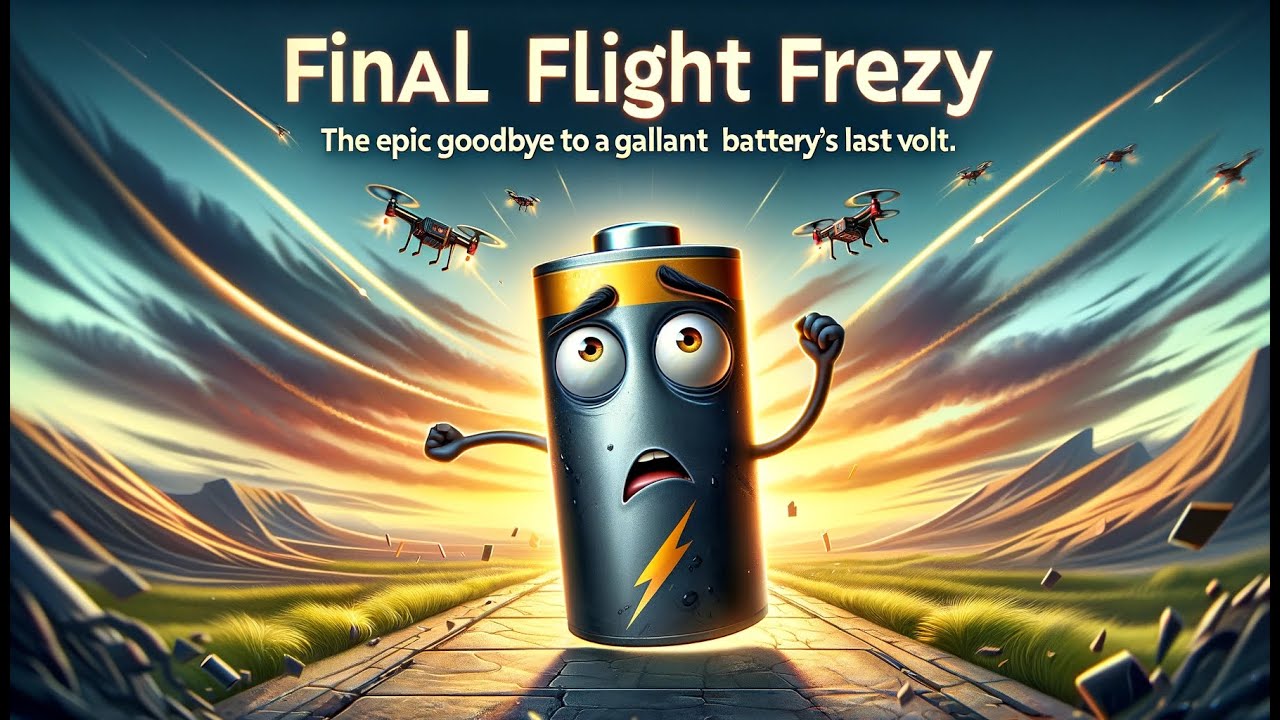 Final Flight Frenzy: The Epic Goodbye to a Gallant Battery's Last Volt ...