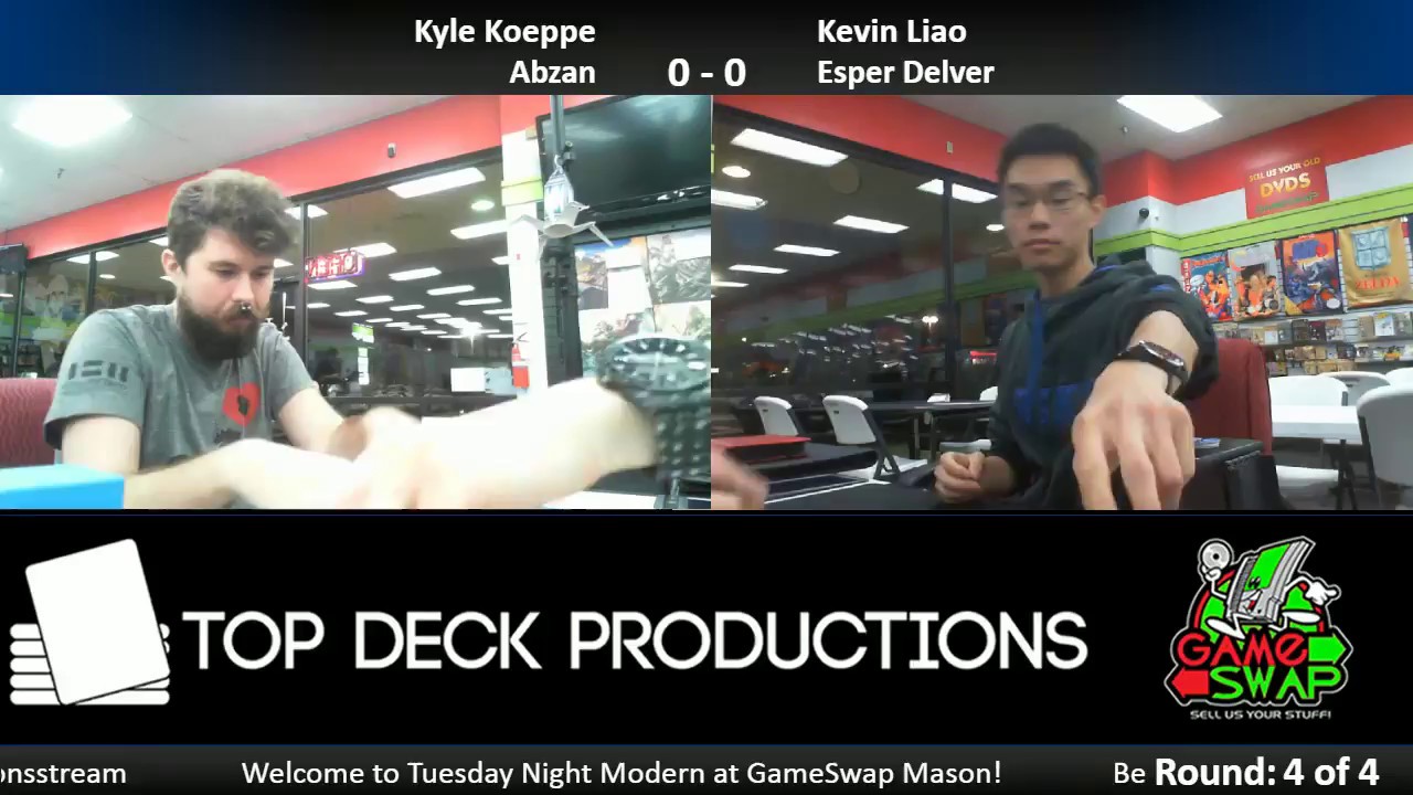 Modern w/ Commentary 10/10/17: Kyle Koeppe (Abzan) vs. Kevin Liao ...