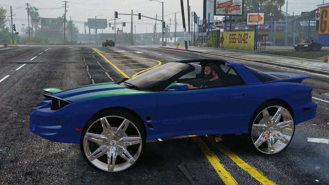 Pontiac Trans AM on Lexani Wheels - GTA V Mods - YouTube