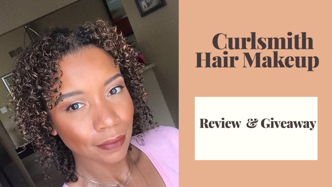 Curlsmith Hair Makeup & ORS Curls Colorblast Color Wax - Tutorial and ...
