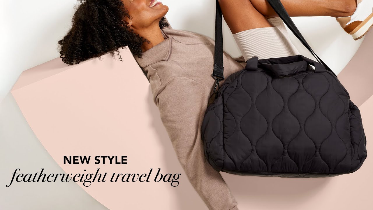 NEW COLLECTION FIRST LOOK: Featherweight Travel Bag - YouTube