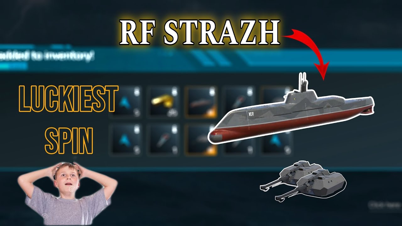 LUCKIEST SPIN | RF STRAZH | Only the first 10 Keys #modernwarships - YouTube