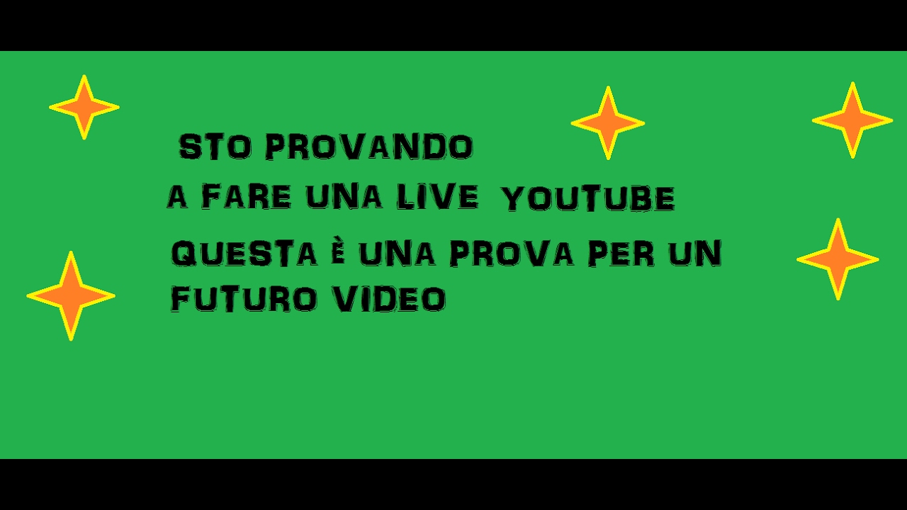 PROVA LIVE. prova n.2 - YouTube