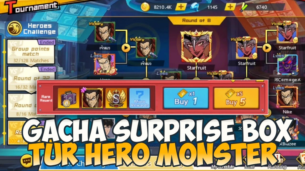 GACHA SURPRISE BOX & TUR HERO MONSTER | One Punch Man: The Strongest ...