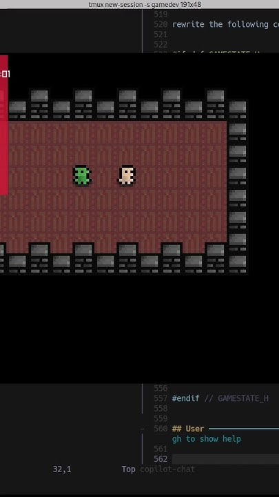 Early morning vibes (coding): Raylib RPG in C with neovim 1 - YouTube