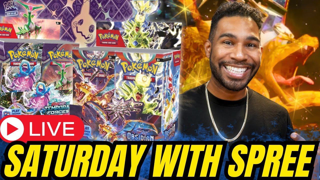 Ripping Packs and hanging out! Sat with Spree - YouTube