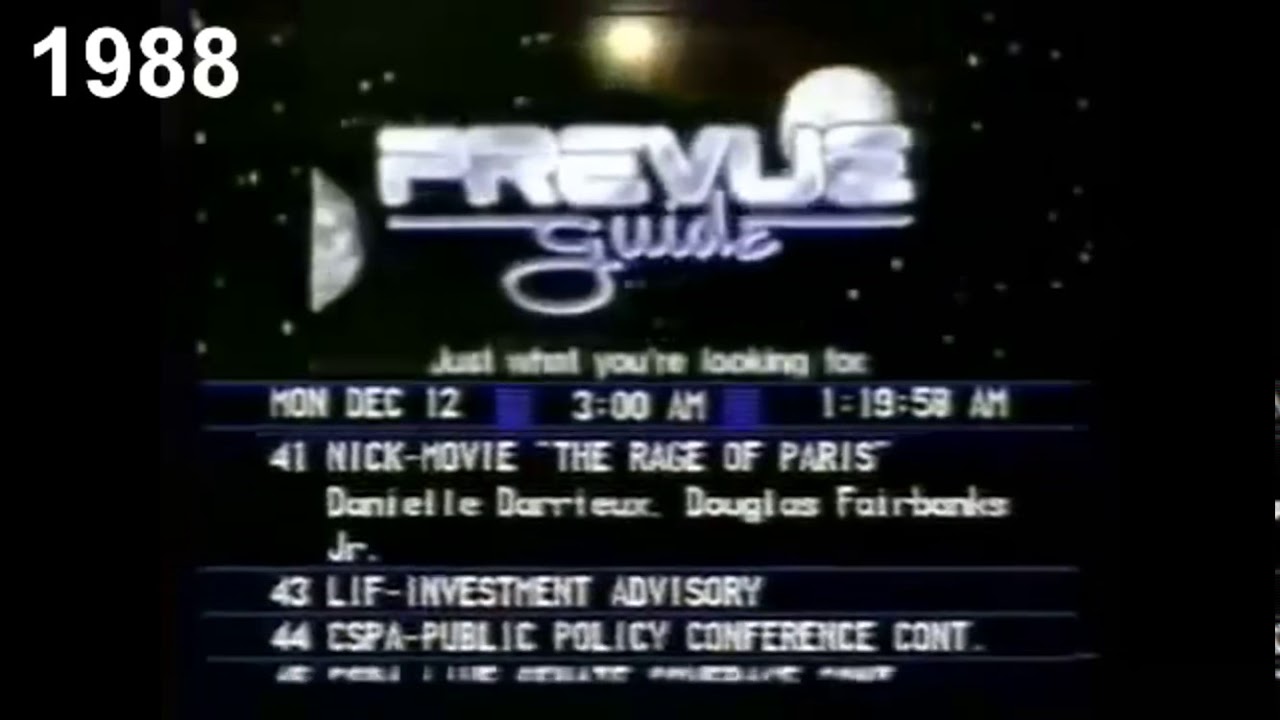 Prevue Guide - YouTube