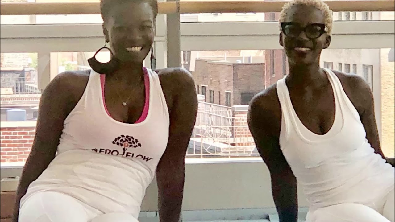 Afro Flow Yoga film shoot for Dark Girls 2 documentary - YouTube