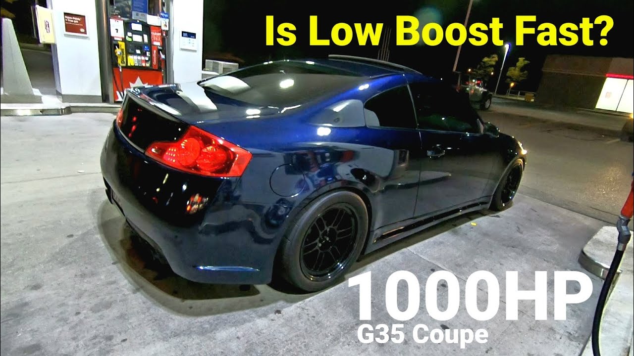 Testing out the BIG TURBO INFINITI G35?? - YouTube