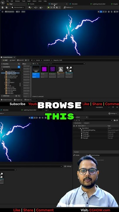 Creating Glowing Effects in UE5 Niagara #shorts - YouTube