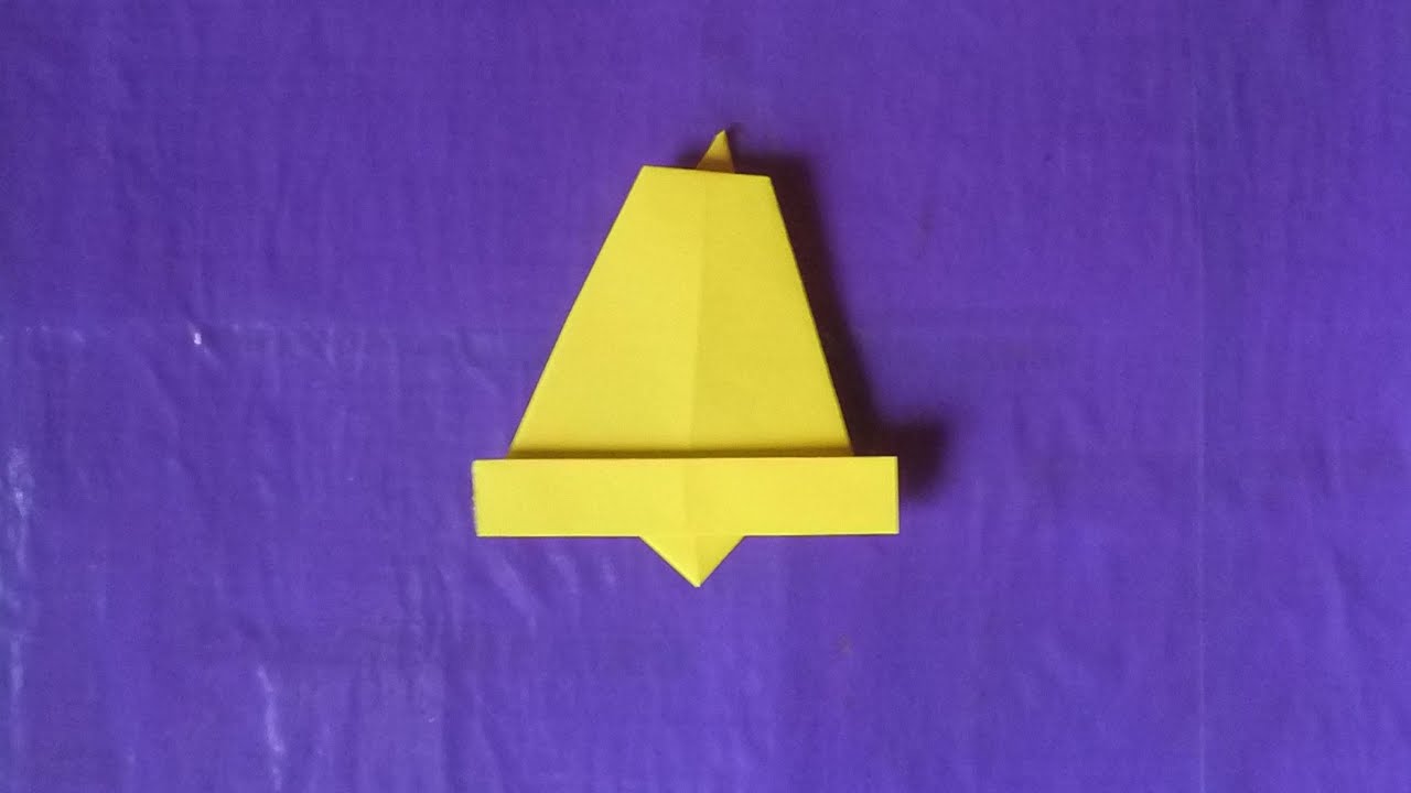 Origami - Campana de Papel - YouTube