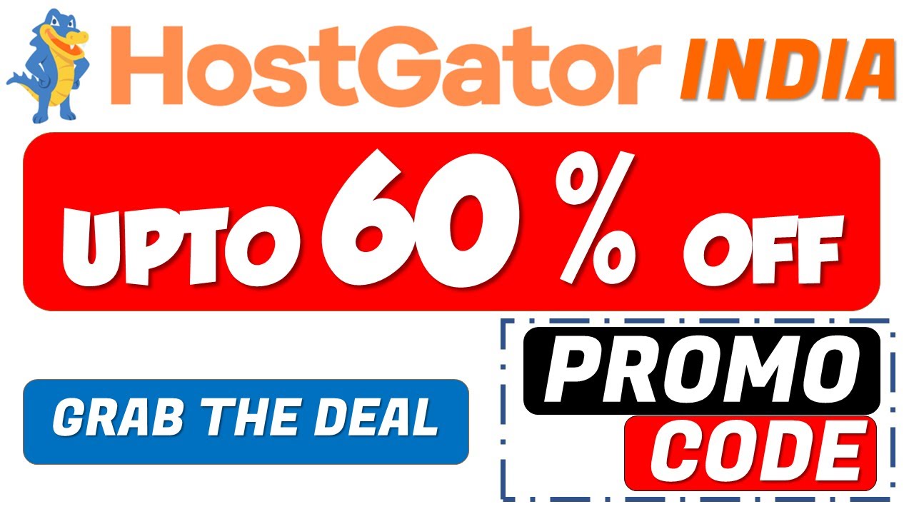 HostGator Coupon Code 2023 | Get 60% Off on HostGator Web Hosting - YouTube