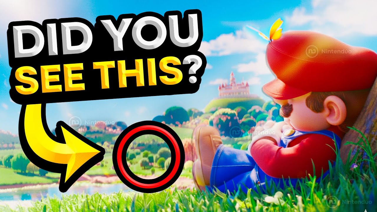 15 Hidden Details In Super Mario Galaxy Movie 🍄 First Trailer Analysis 3885