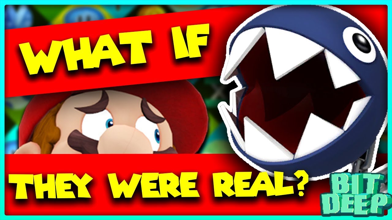 Top 10 SCARIEST Mario Enemies If They Were REAL! - YouTube