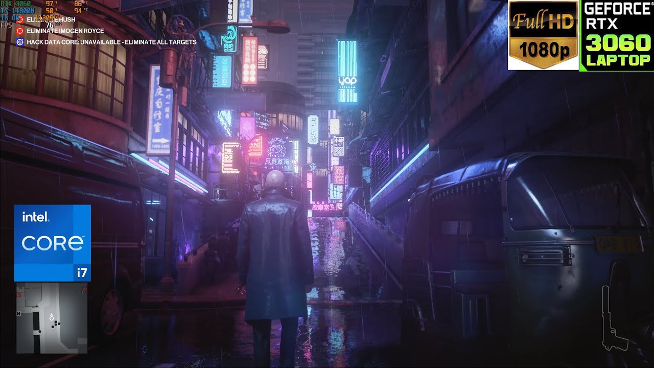 Hitman 3 - Ultra Graphics | RTX 3060 Laptop - Intel i7-11800H| MSI ...