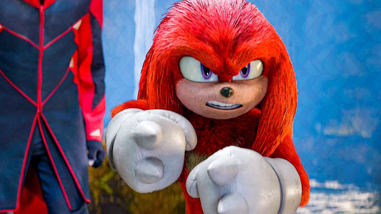 SONIC THE HEDGEHOG 2 - Knuckles vs Sonic Fight! (2022) - YouTube