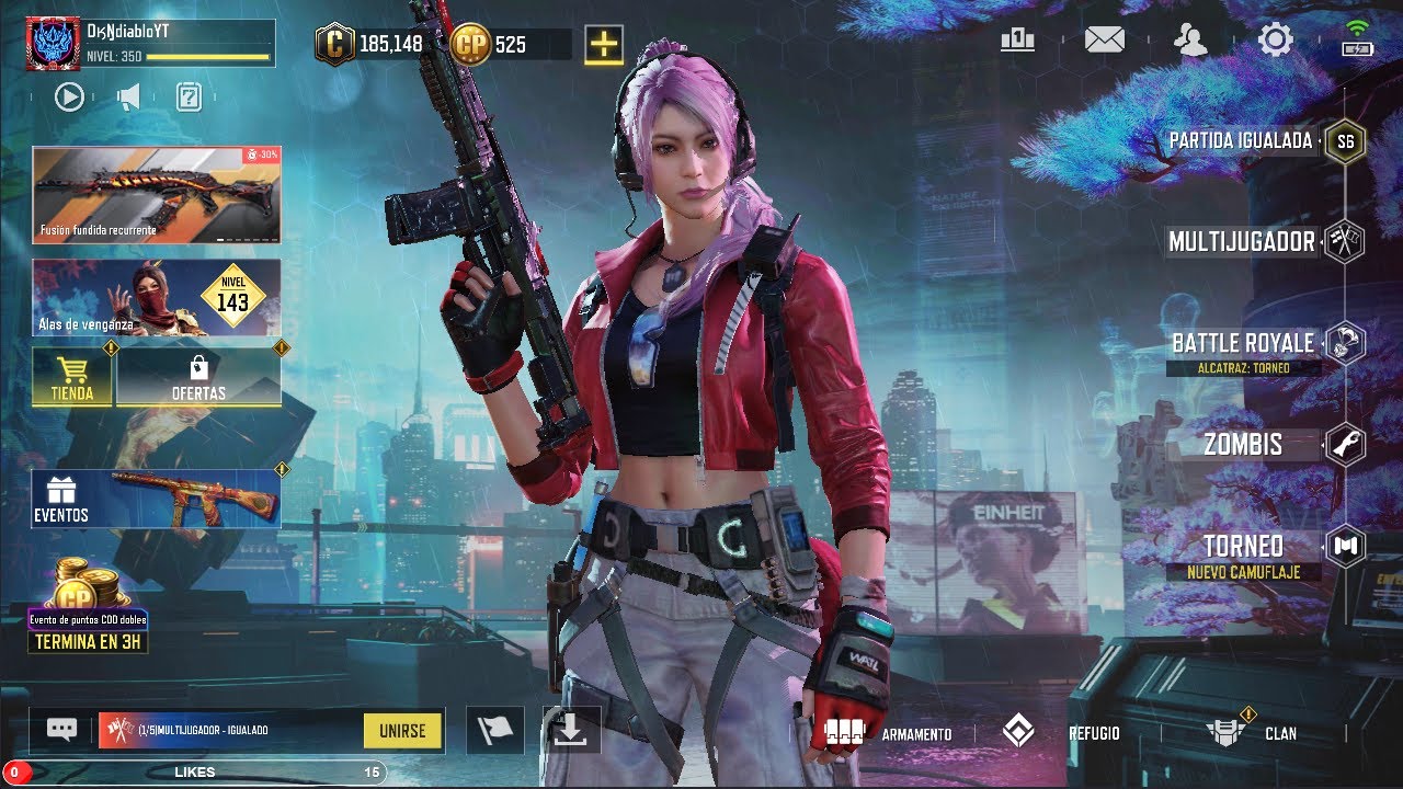 COD MOBILE envivo Call of Duty: Mobile #BR #MJ #diablo503 - YouTube