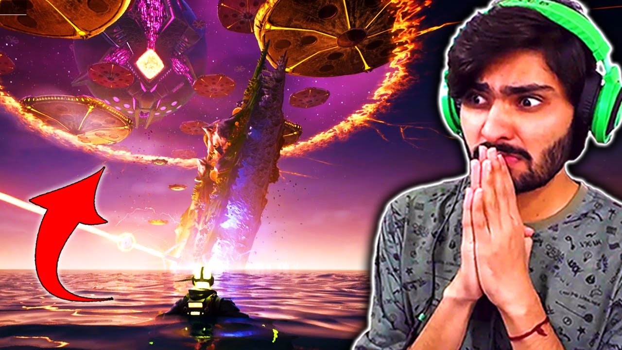 THE END of Chapter 2 Full Event Fortnite (NEW MAP REVEAL) 😱 - YouTube