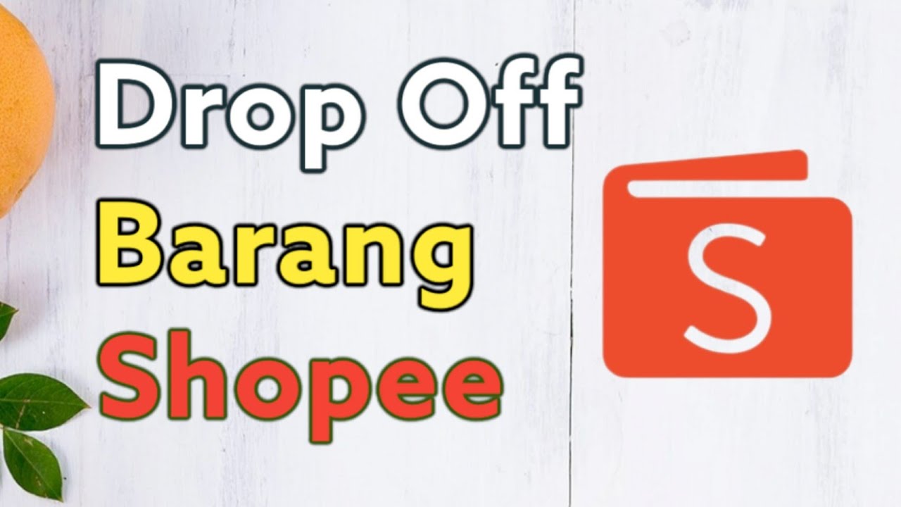 Drop Off Barang Shopee Di JnT. - YouTube