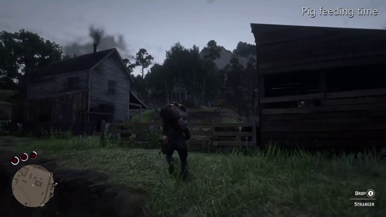 Feeding people to pigs 🐖 🐷 🐽: RDR2 - YouTube