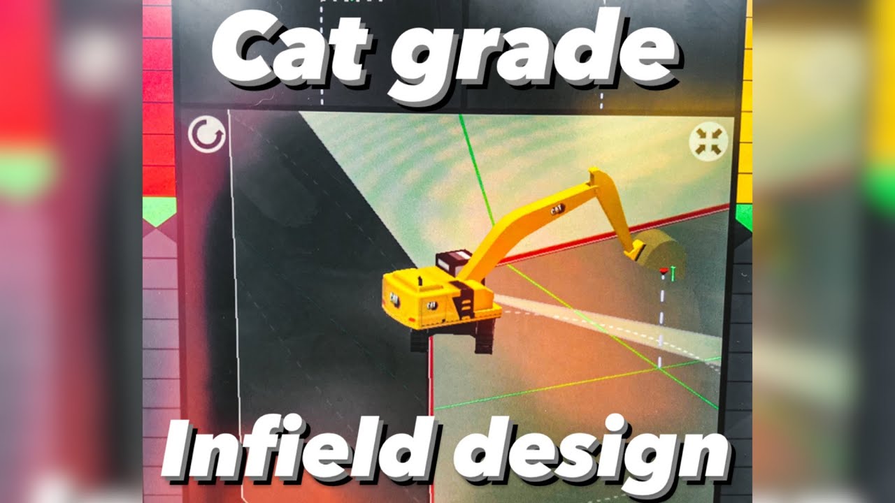 Lets dig with Krafty: Cat grade infield design setup - YouTube