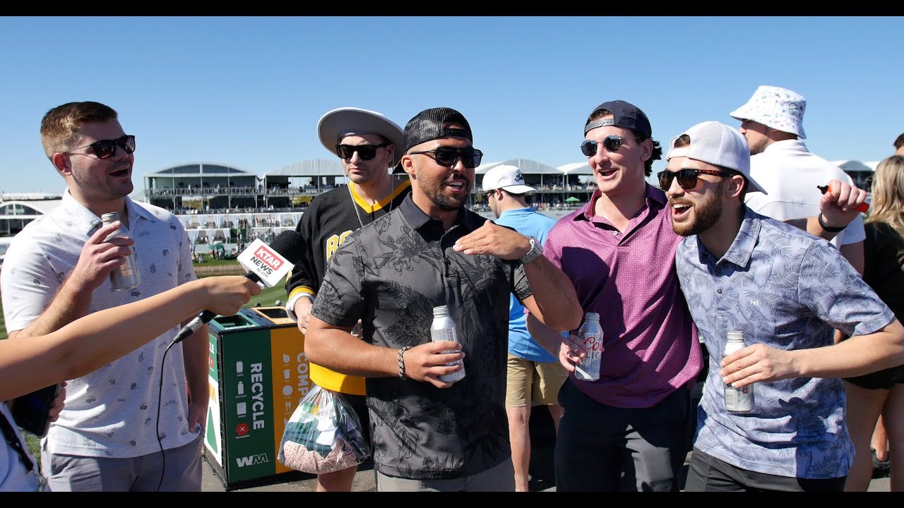 2022 WM Phoenix Open excitement - YouTube