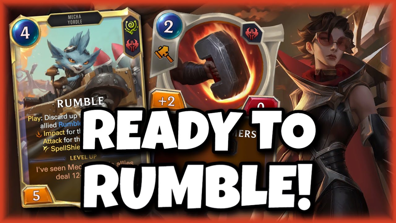 VAYNE'S TUMBLE IS PERFECT FOR RUMBLE | Legends of Runeterra - YouTube