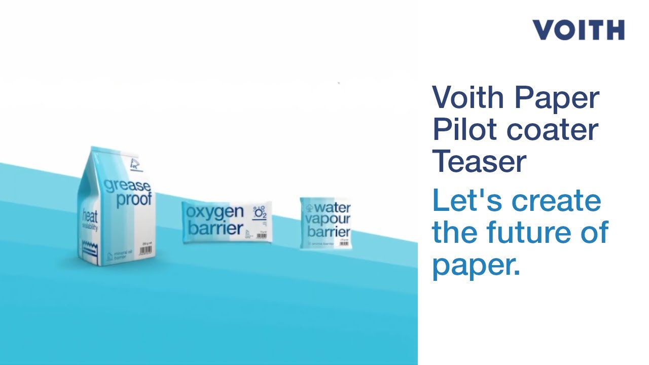 Voith Paper - pilot coater teaser intro (EN) - YouTube