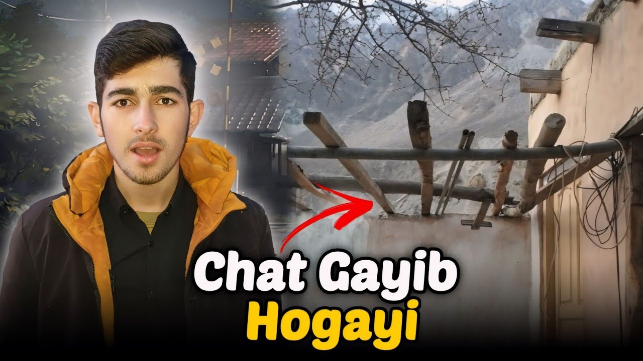 Teez Hawa Ki Waja Sy Ghar Ke Chat Gir Gayi😱 | Hassanastix - YouTube